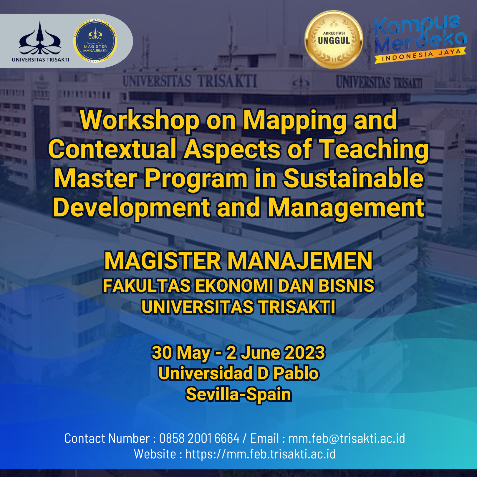 Workshop on Mapping and contextual Aspects of Teaching Master Program ...